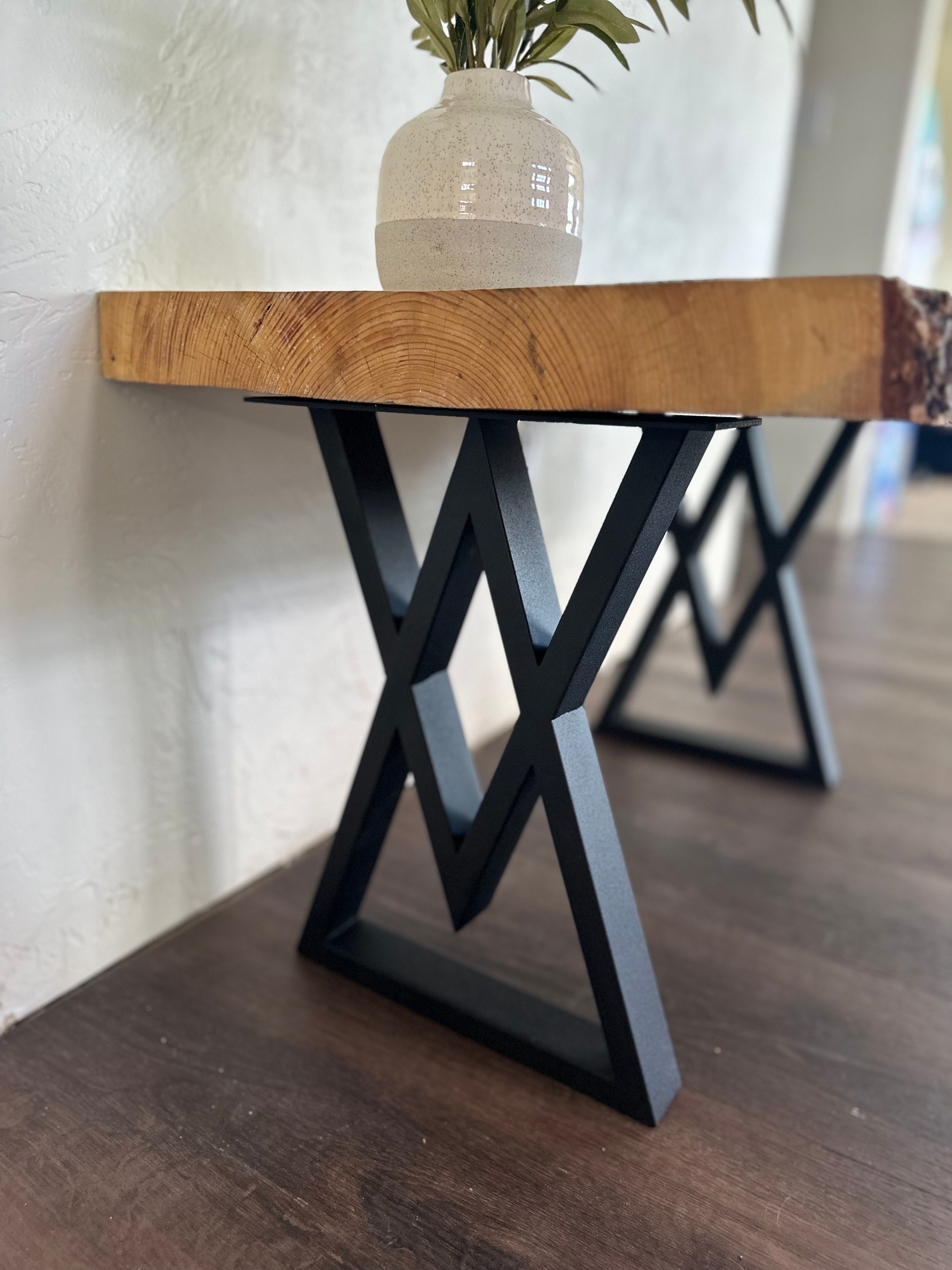 Rustic Modern Rustic Bench Decorative Bench Entry Way Bench Solid Wood ...