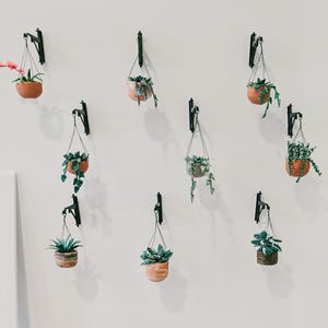 Mini Plant Magnet, Tiny Plant Magnet , Plant Decor, Hanging Planter ...