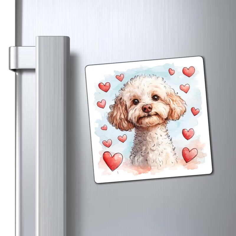 Poodle Magnet - Etsy