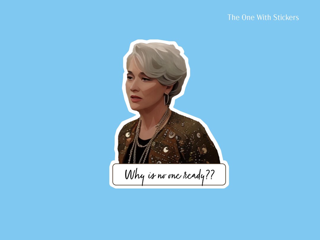 Devil Wears Prada | Miranda Priestly, Meryl Streep - Movie Stickers ...