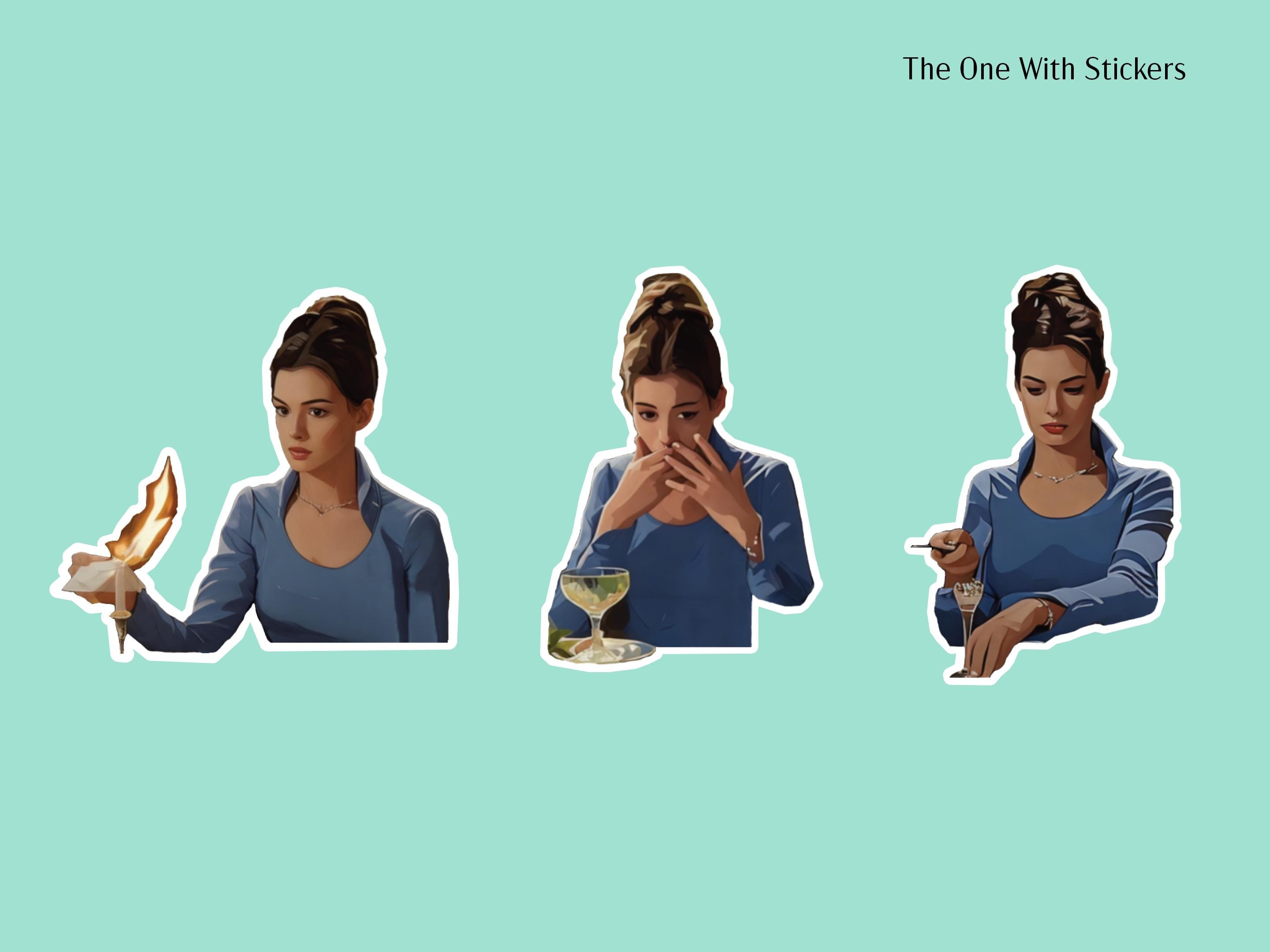 The Princess Diaries Sticker Collection - Shut Up!, the Queen is Coming ...