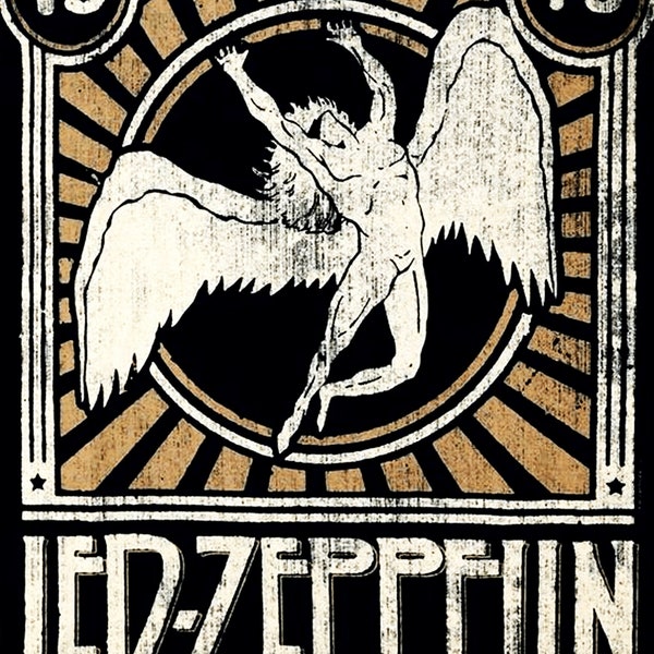 Led Zeppelin Concert Poster - Etsy