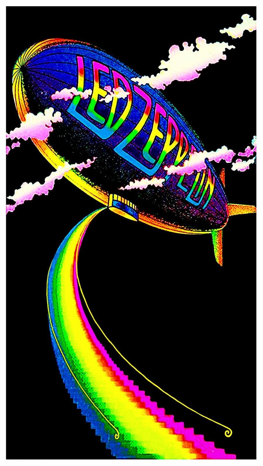 Led Zeppelin Stairway to Heaven Digital Poster, Rock Music Wall Art ...