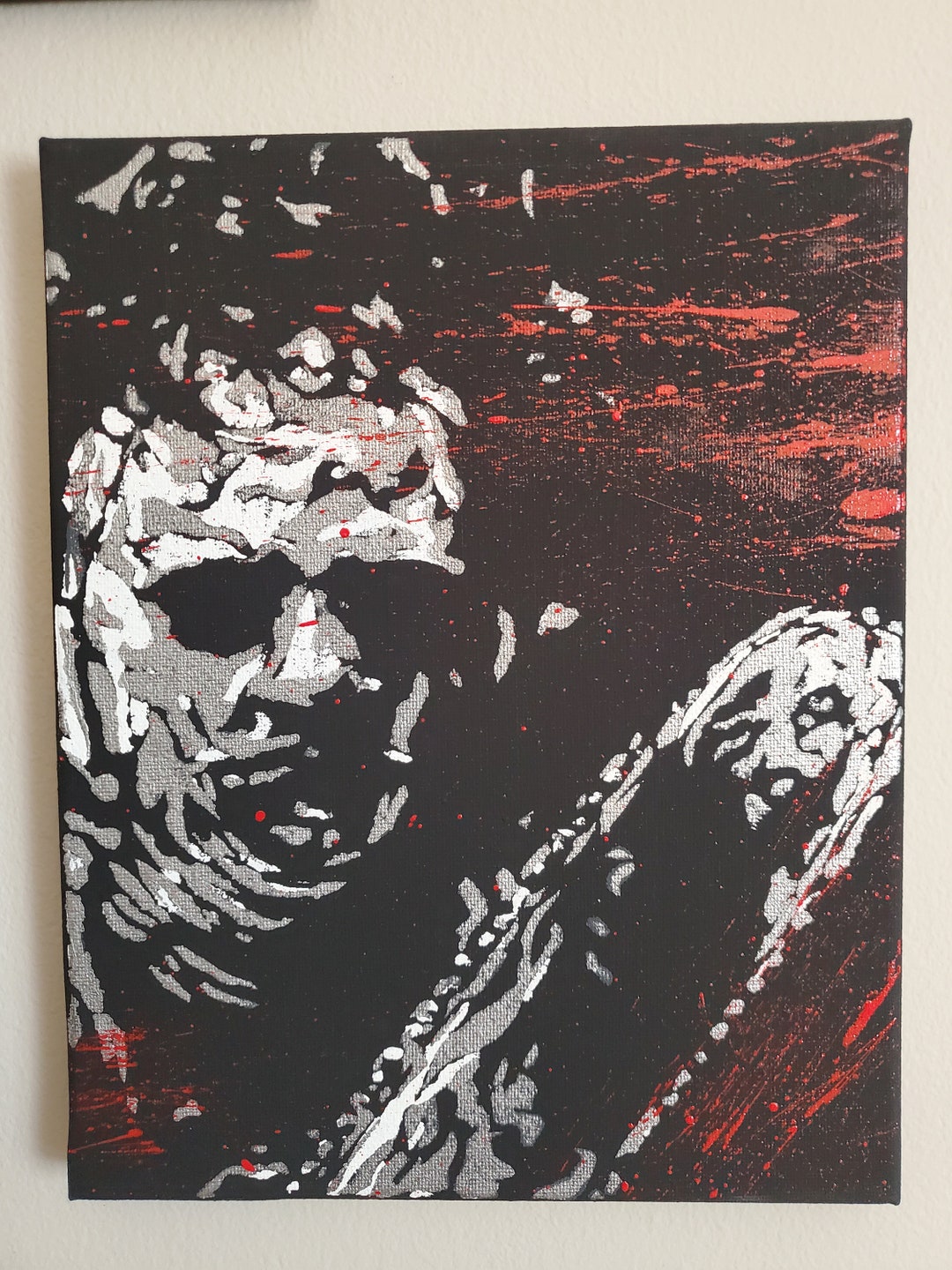 Leatherface • Horror Movie Classics • 1 of 1 • 8" X 10" • Homemade ...