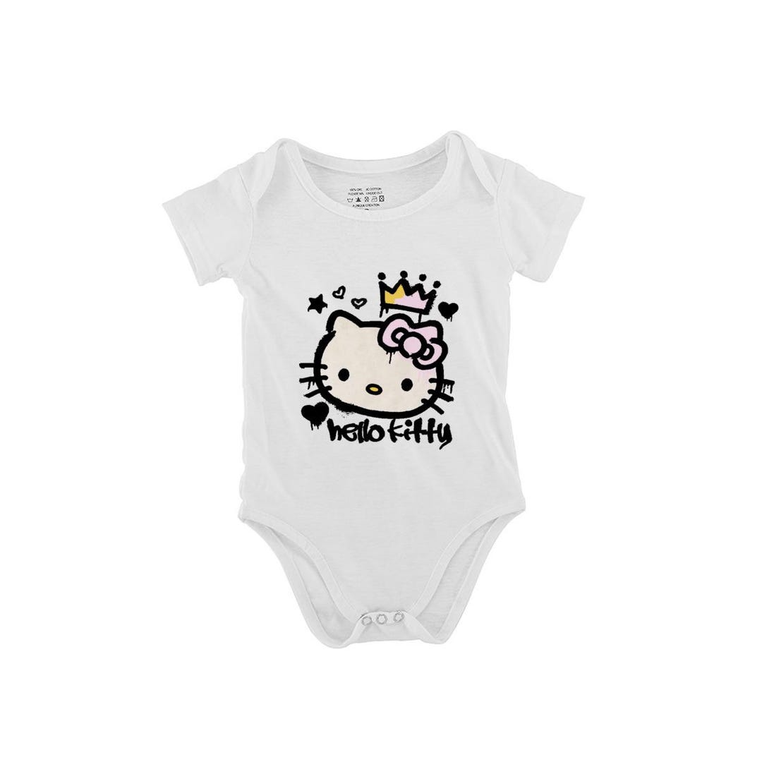 Hello Kitty Crown Baby Onepiece - Etsy