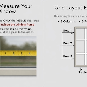 Custom Mullion Grid Pane for Existing Windows | Windows Grid | Custom ...