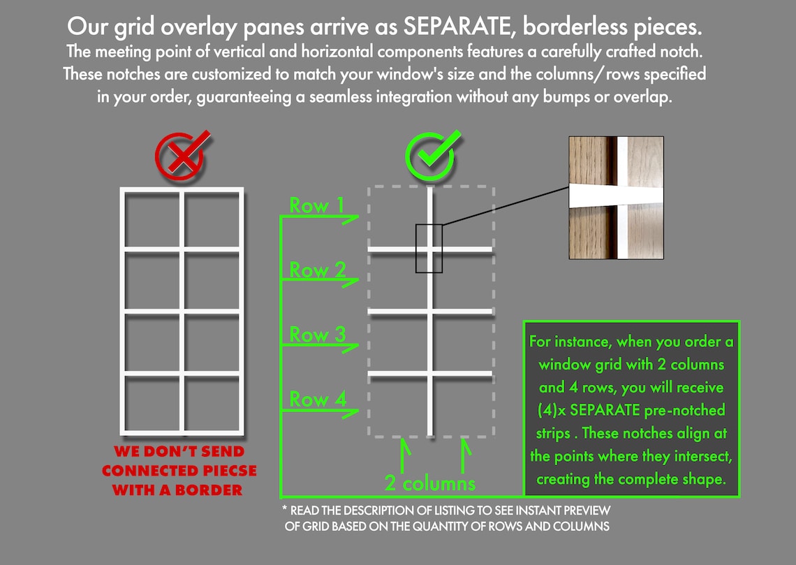 Windows Grid Custom Pane Overlay Grid for Window Window Grids for ...