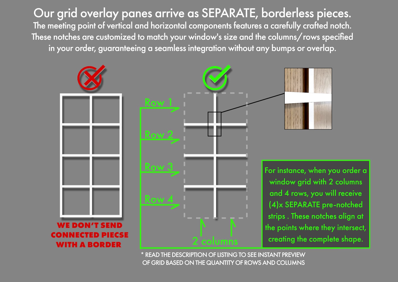 Windows Grid Custom Pane Overlay Grid for Window Window Grids for ...
