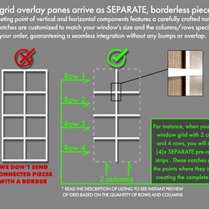 Windows Grid | Custom Pane Overlay Grid for Window | Window Grids for ...