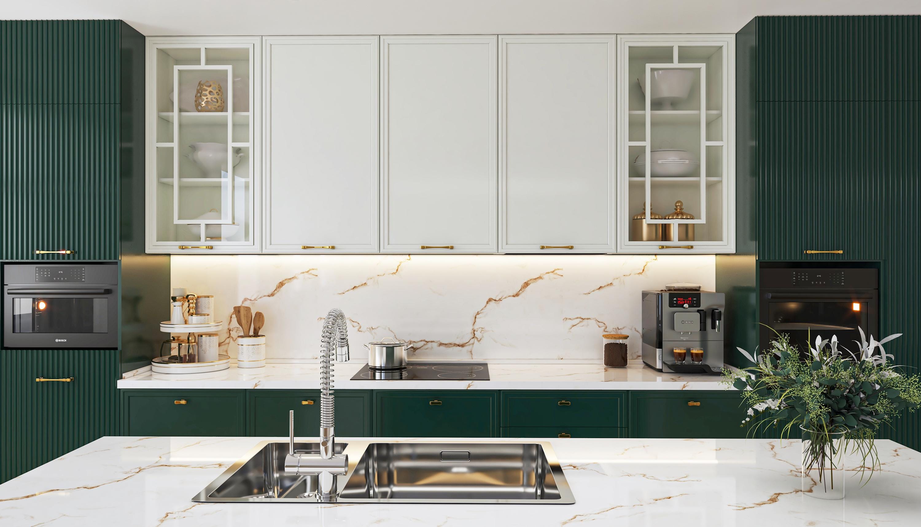 Custom Mullion Insert for Existing Kitchen Cabinet Glass Door | Custom ...