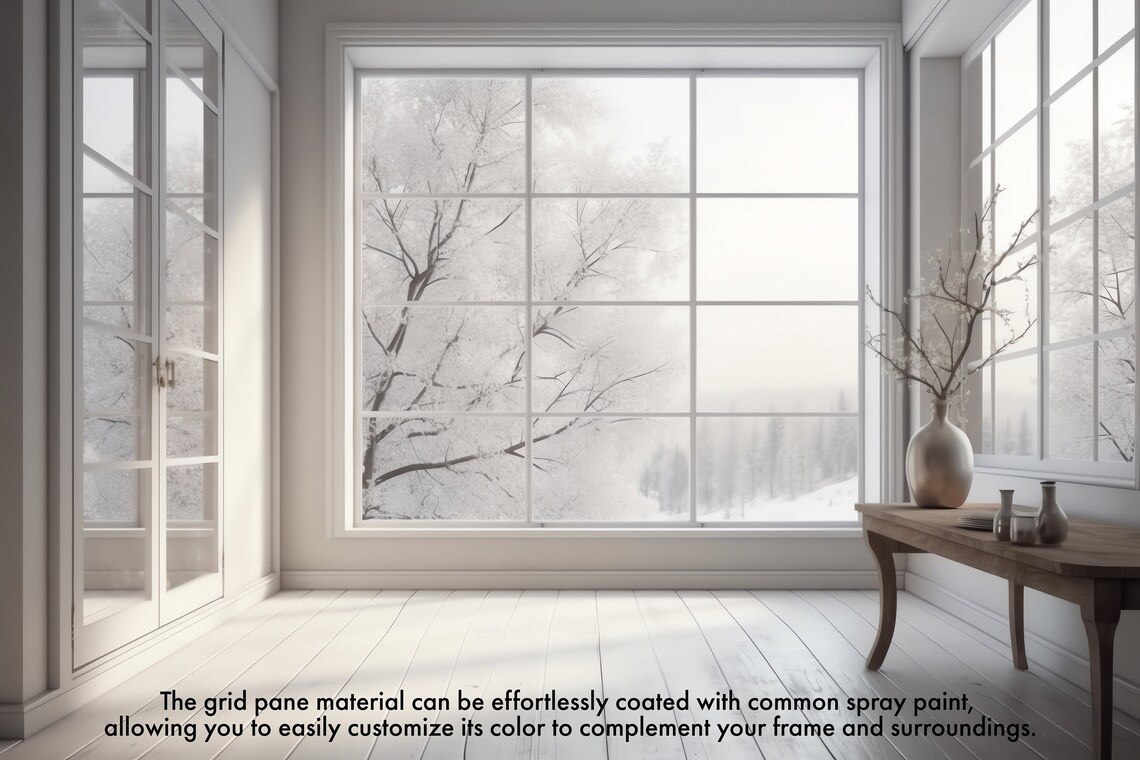 Custom Mullion Grid Pane For Existing Windows Windows Grid Custom Pane