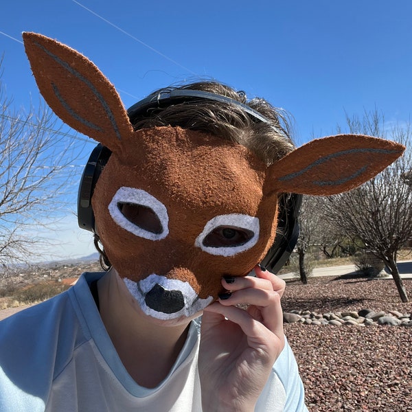 Therian Deer Mask - Etsy