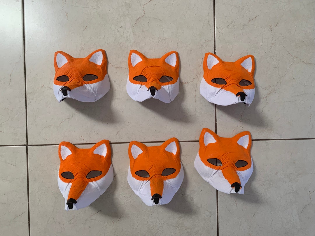 Fox Mask - Etsy