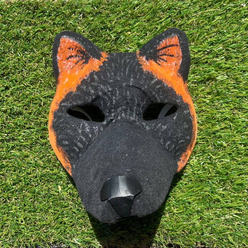 Cross Fox Therian Mask - Etsy