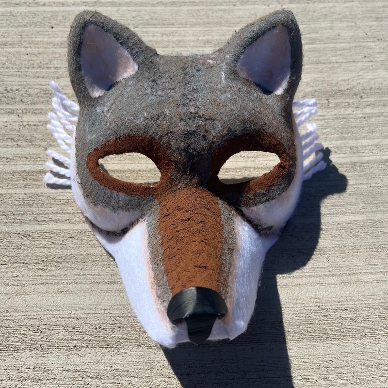 Coyote Therian Mask - Etsy