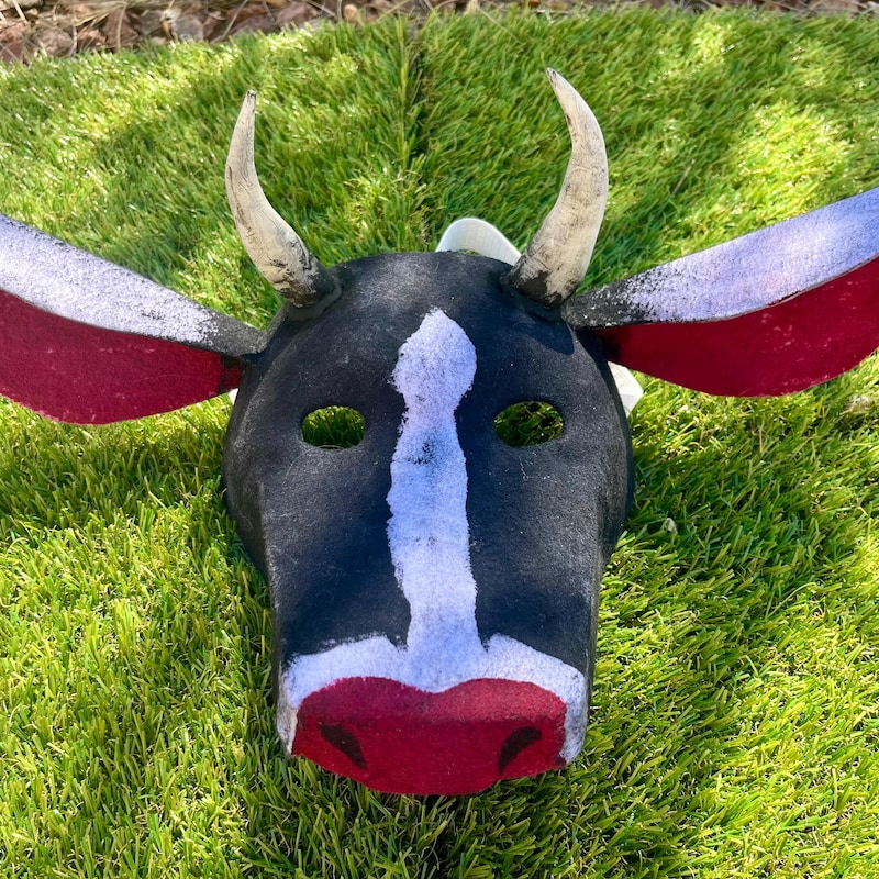 Cow Mask - Etsy