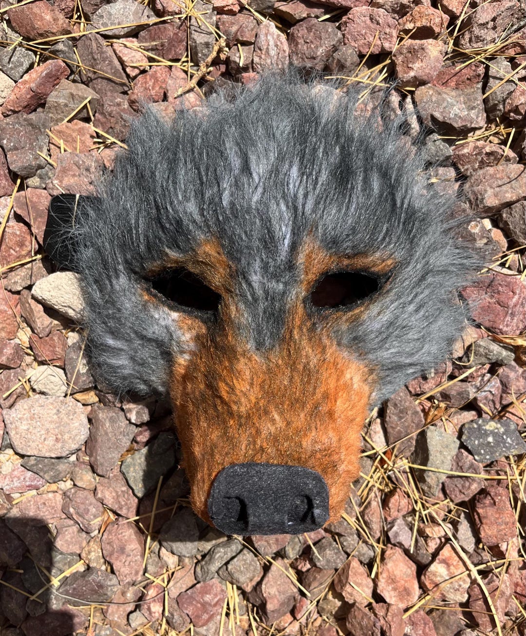 Mexican Gray Wolf Mask. Realistic, Furred - Etsy
