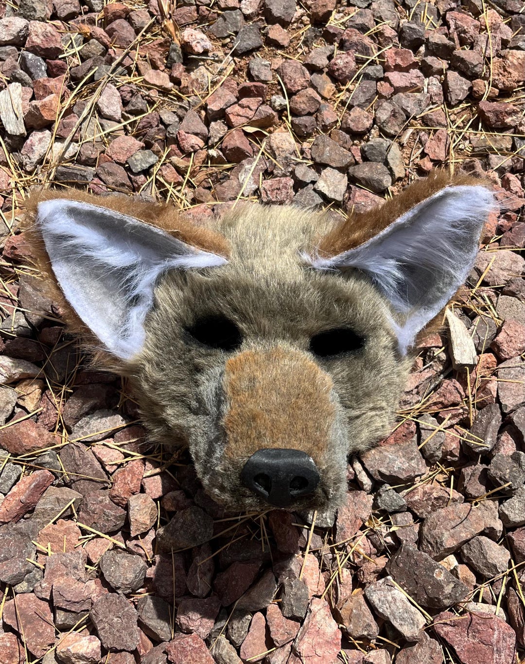Red Wolf Mask, Furred, Realistic - Etsy