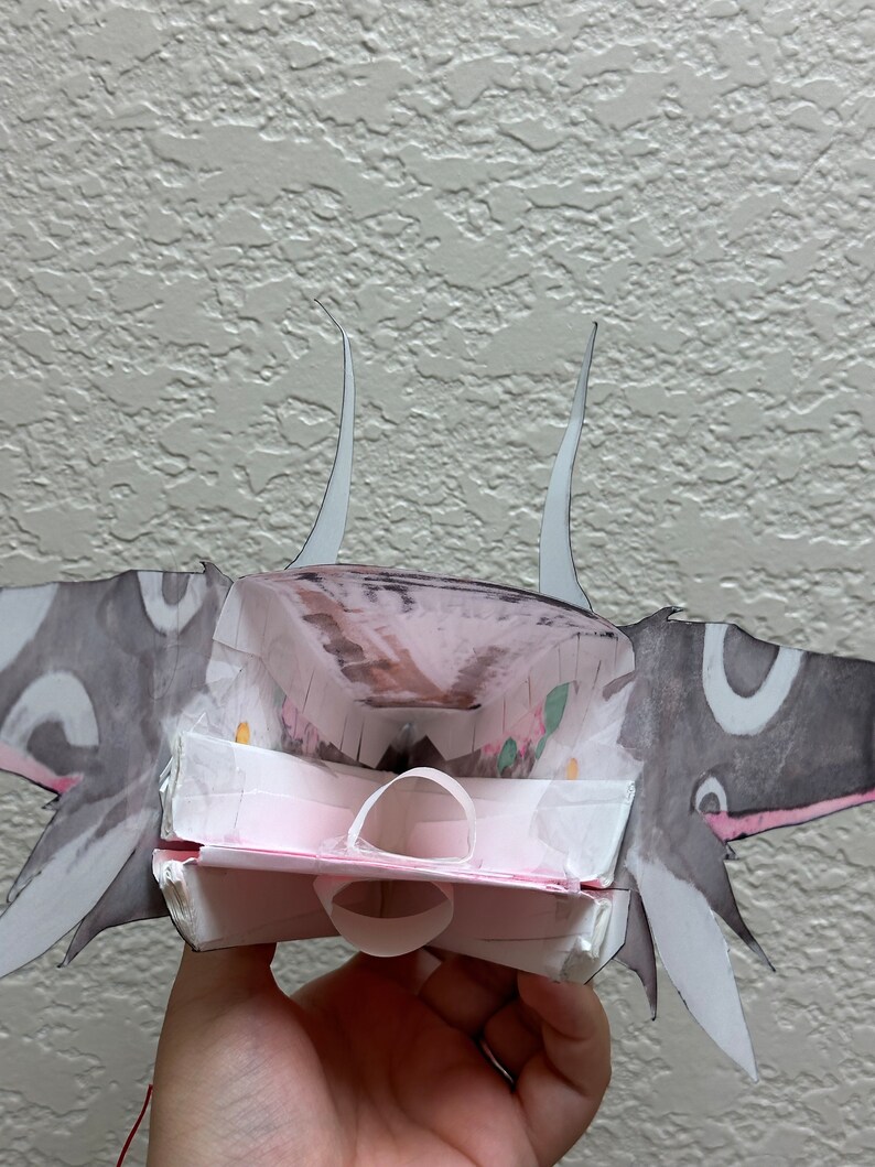 Azalea Premade Paper Dragon Puppet Javisdragons / Rev Animations - Etsy
