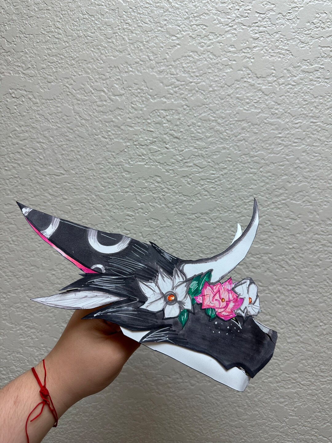 Azalea Premade Paper Dragon Puppet Javisdragons / Rev Animations - Etsy