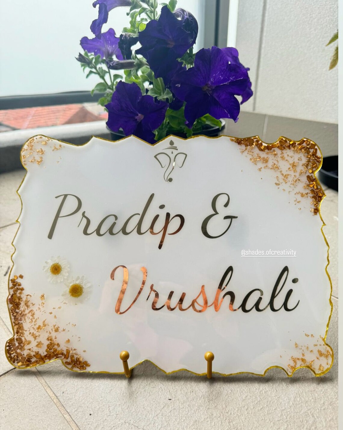 Resin Name Plate - Etsy