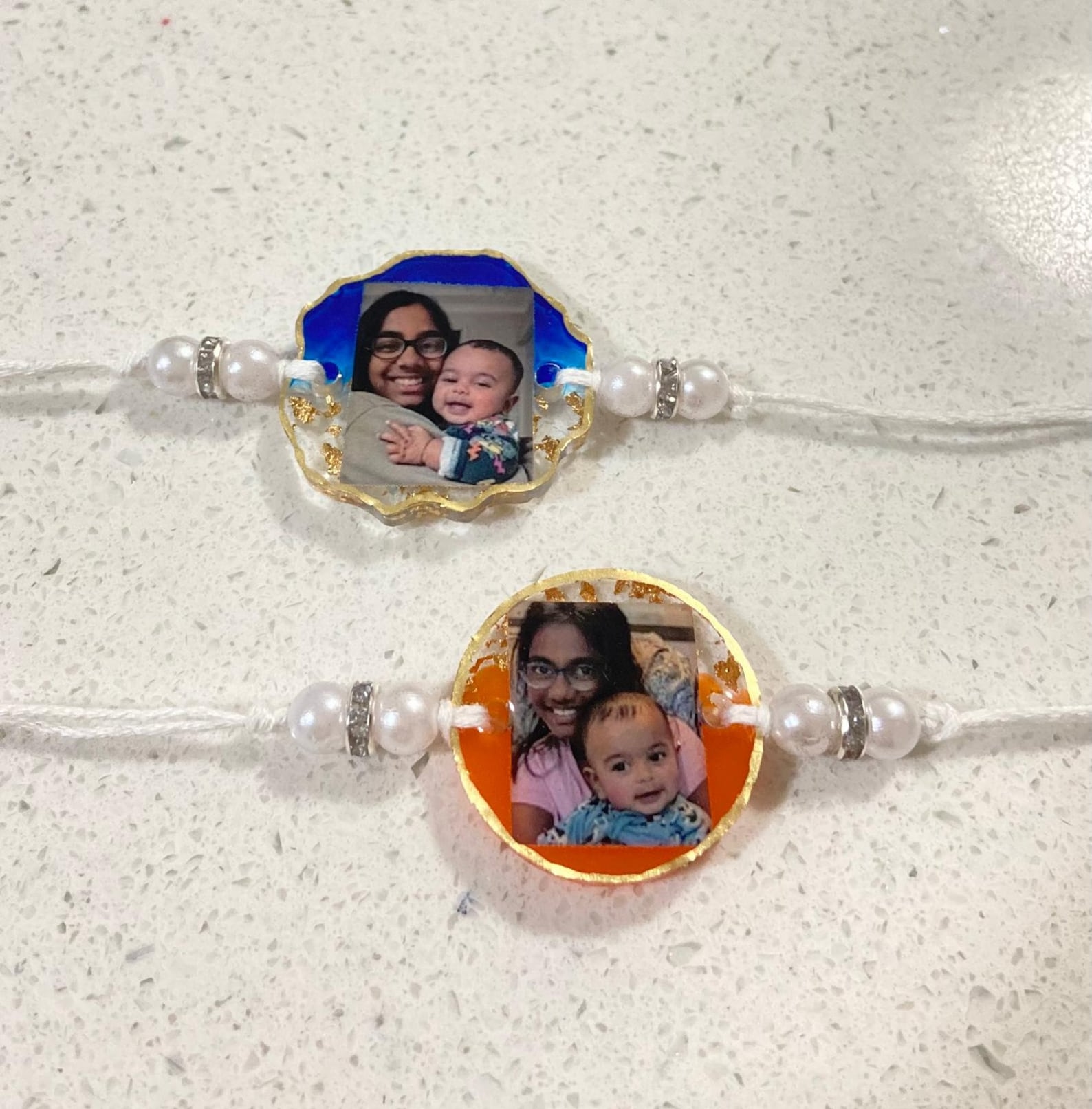 Resin Photo Rakhi - Etsy