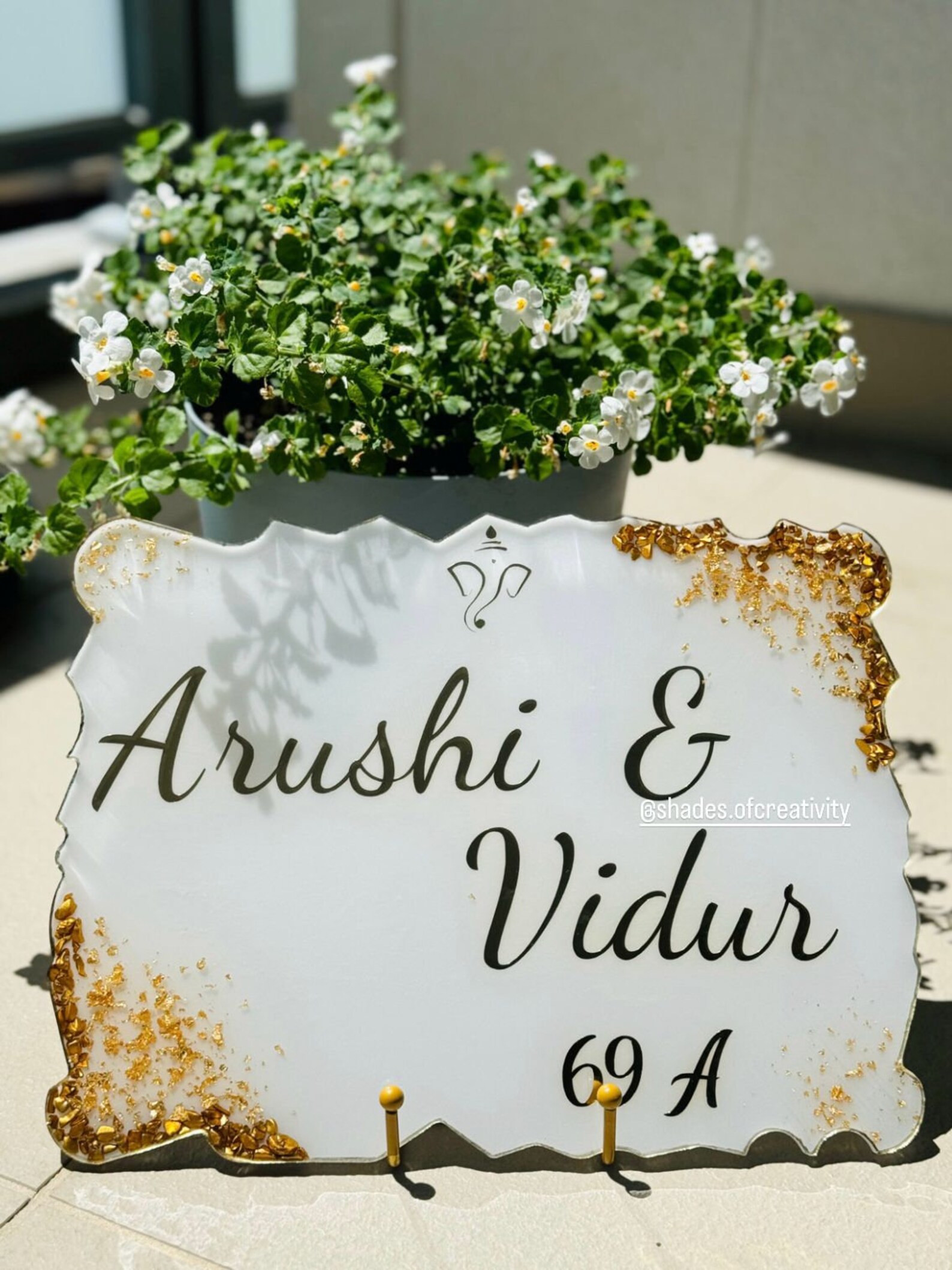 Resin Name Plate - Etsy