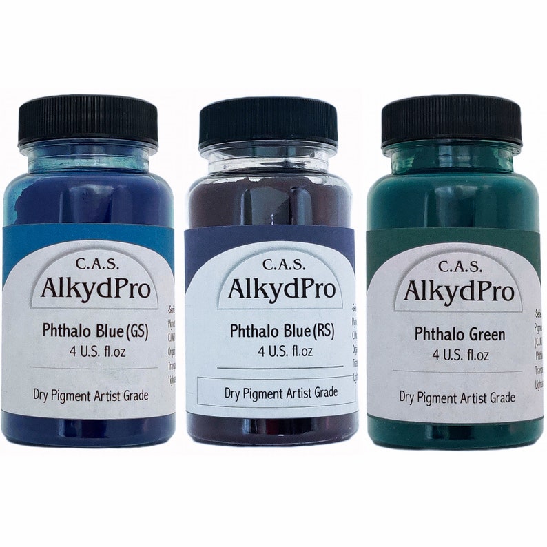 3 Phthalo Blue Set - Etsy