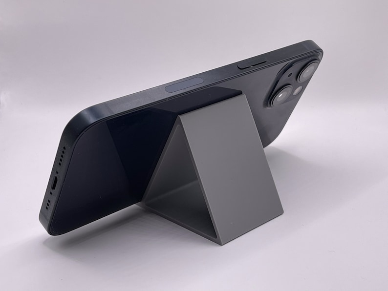 Minimalist 3d-printed Phone Stand: Modern Desk iPhone Holder - Etsy