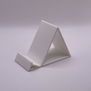 Minimalist 3d-printed Phone Stand: Modern Desk iPhone Holder - Etsy