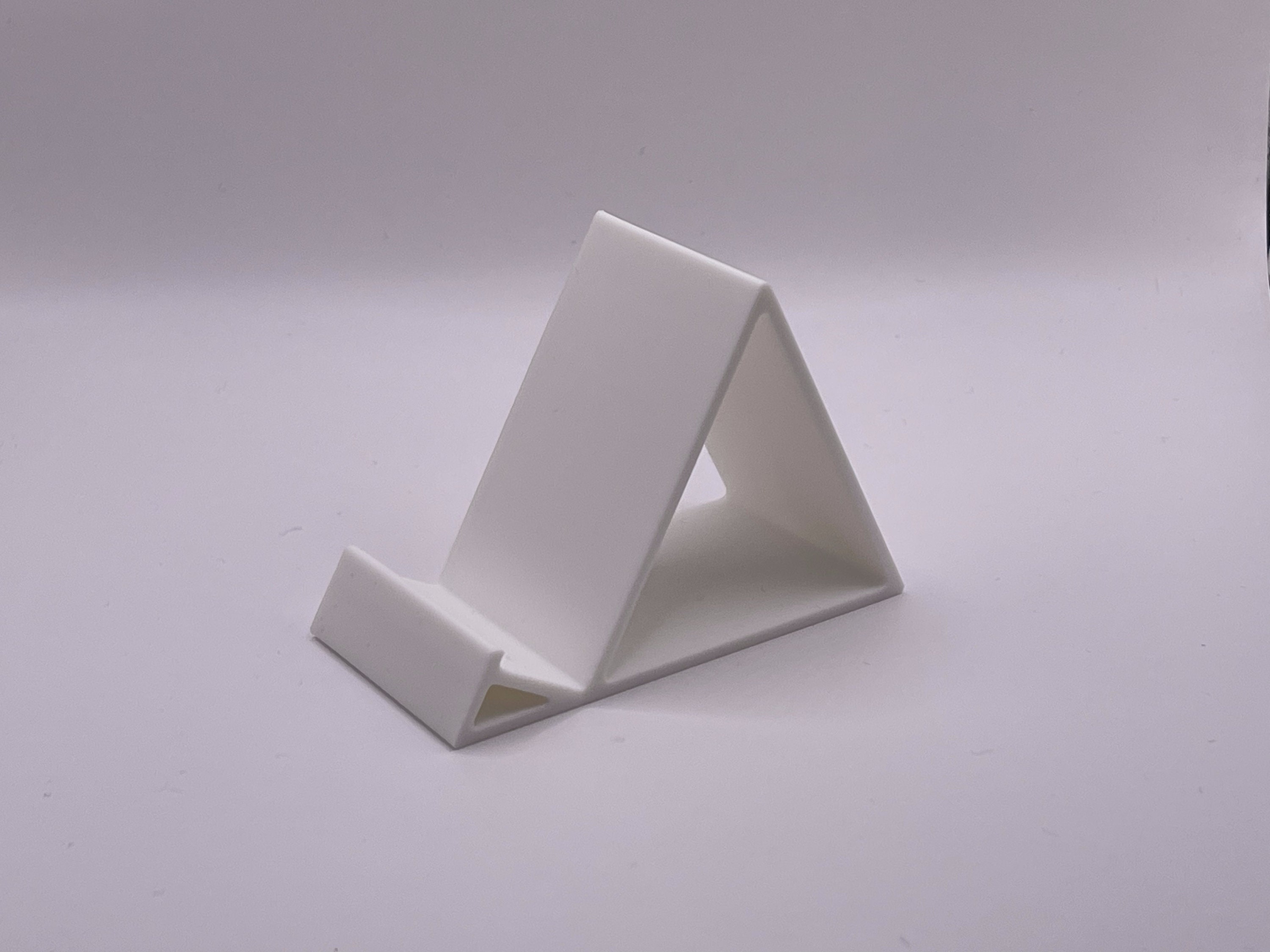 Minimalist 3d-printed Phone Stand: Modern Desk iPhone Holder - Etsy