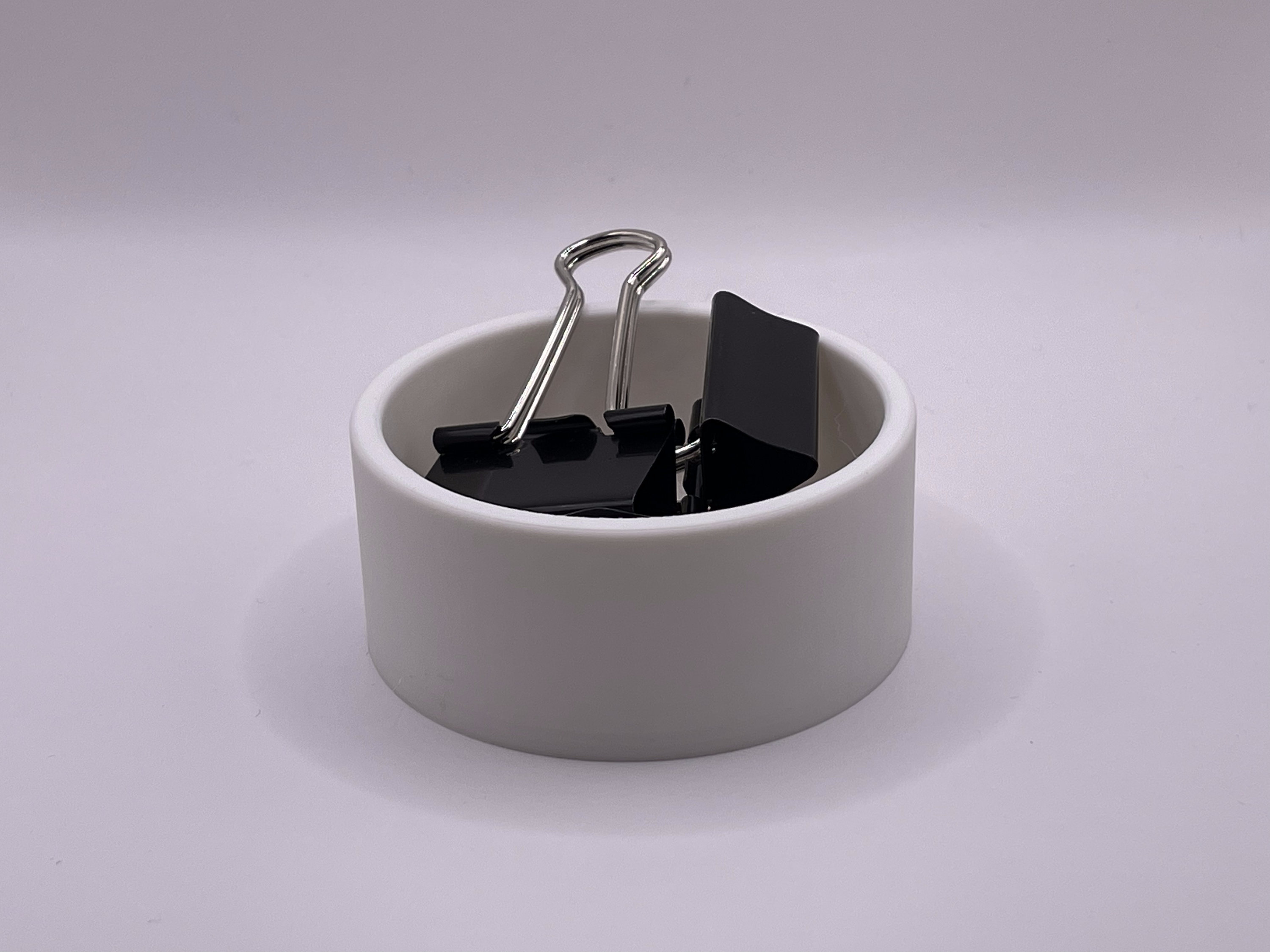 Modern Eco-friendly Paper Clip Organizer 3D Printed, Stylish Office ...