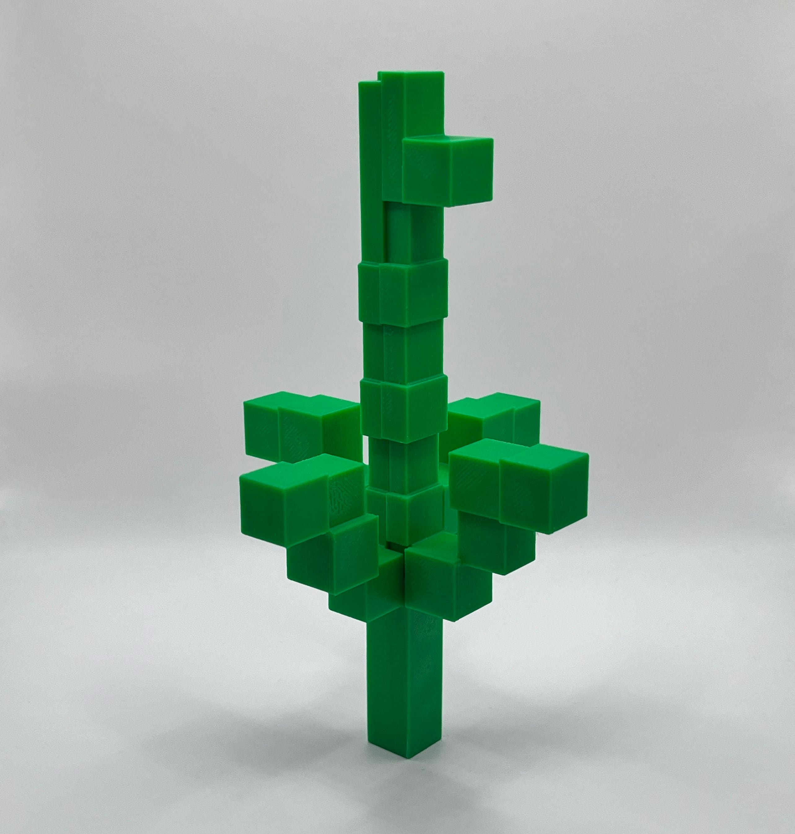 Minecraft Style Rose Custom Colors Desk Accessory Gift for Gamers ...
