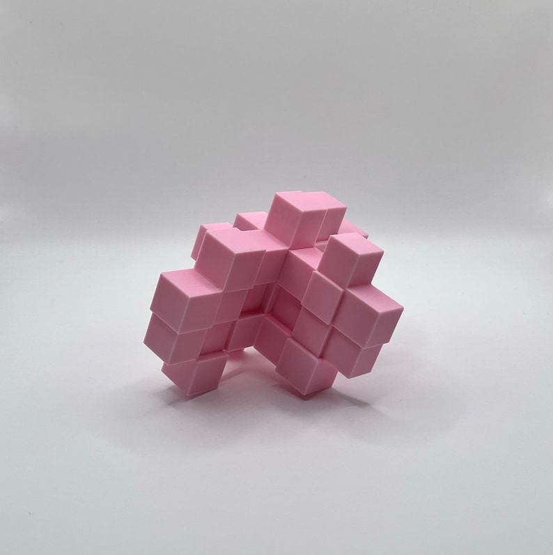 Minecraft Style Rose Custom Colors Desk Accessory Gift for Gamers ...