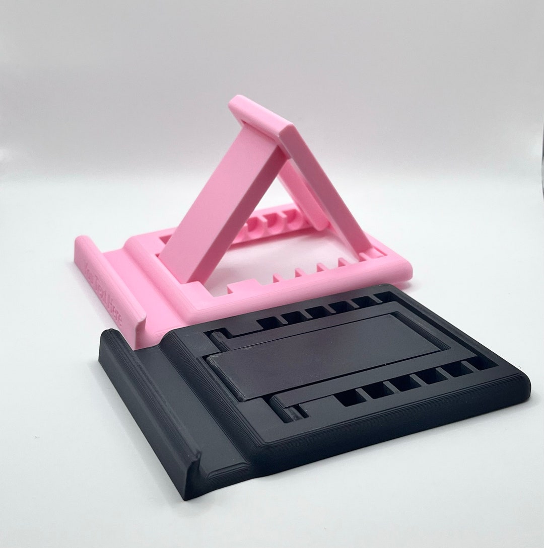 Adjustable Phone Stand: Personalized 3D Printed Desk Organizer - Etsy