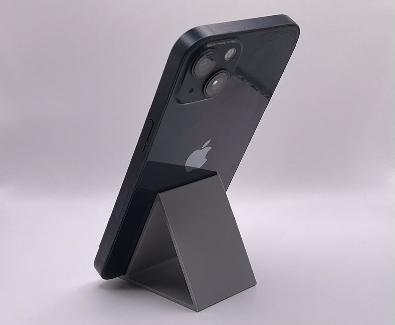 Minimalist 3d-printed Phone Stand: Modern Desk iPhone Holder - Etsy