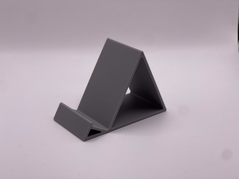 Minimalist 3d-printed Phone Stand: Modern Desk iPhone Holder - Etsy