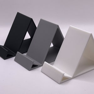 Minimalist 3d-printed Phone Stand: Modern Desk iPhone Holder - Etsy