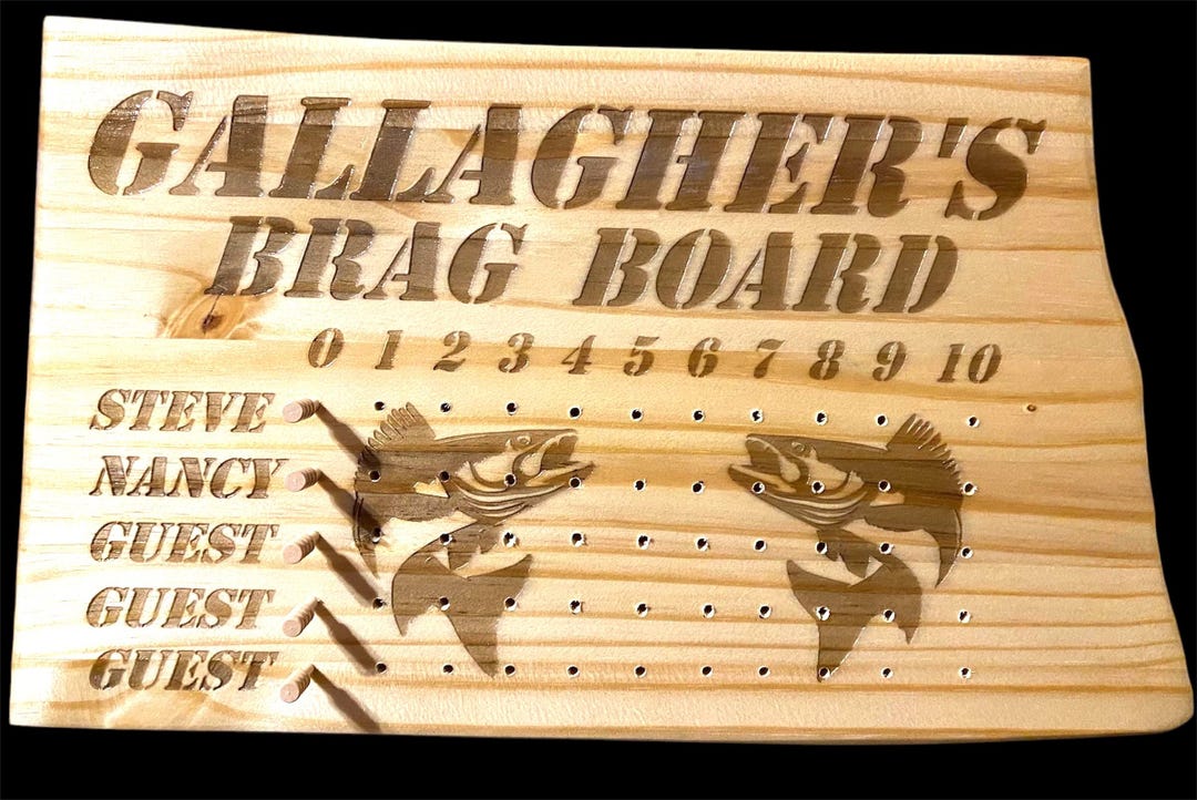 Ice Fishing Brag Board - Etsy