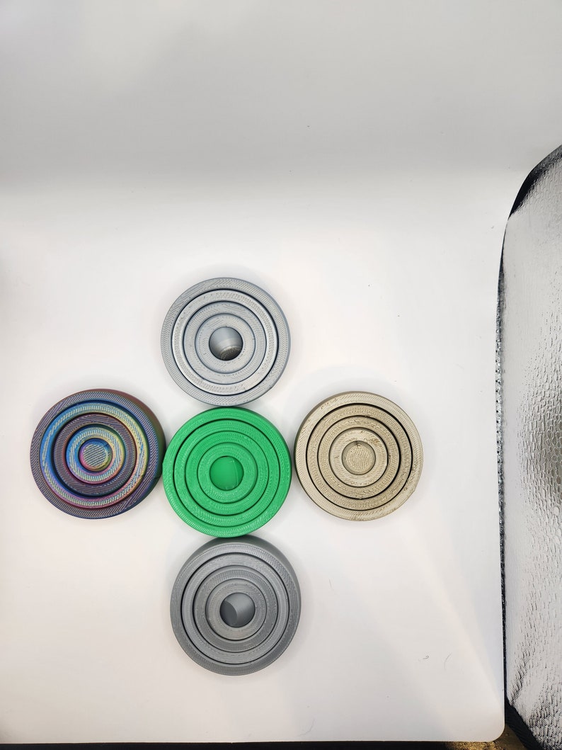 Fidget Rotating Rings Toy - Etsy