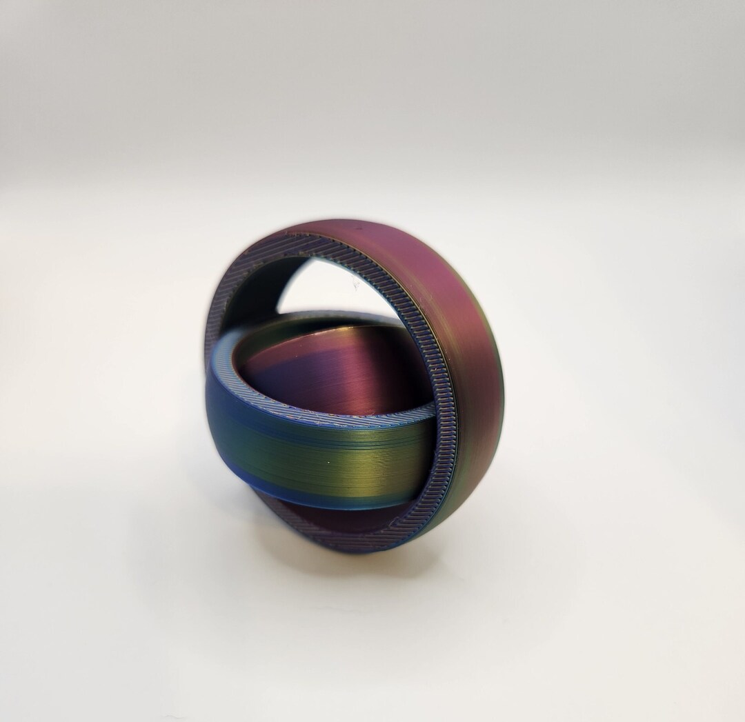 Fidget Rotating Rings Toy - Etsy