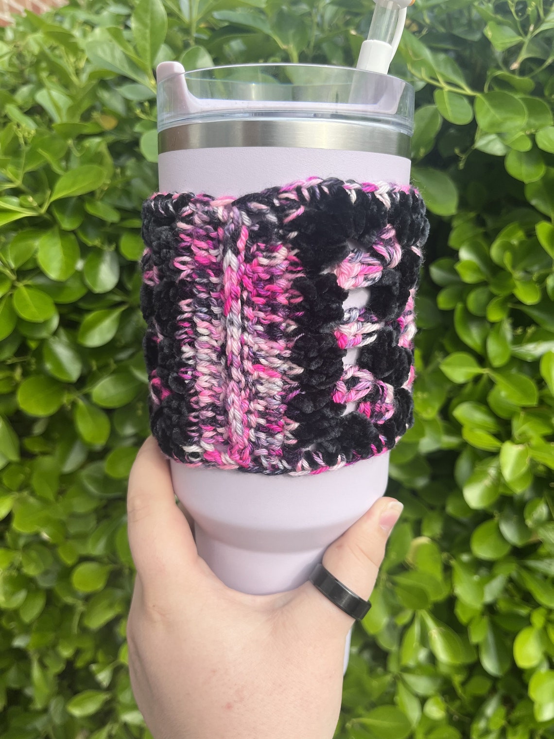 Velvet Cup Sleeve / Cozy / Coozie / Koozie Crochet Pattern - Stanley ...