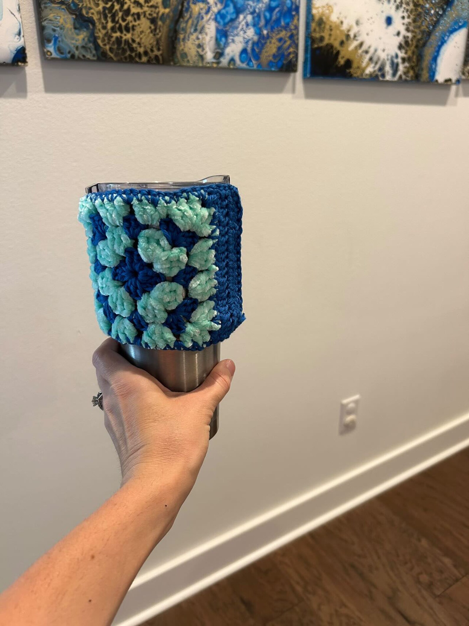 Velvet Cup Sleeve / Cozy / Coozie / Koozie Crochet Pattern - Stanley ...