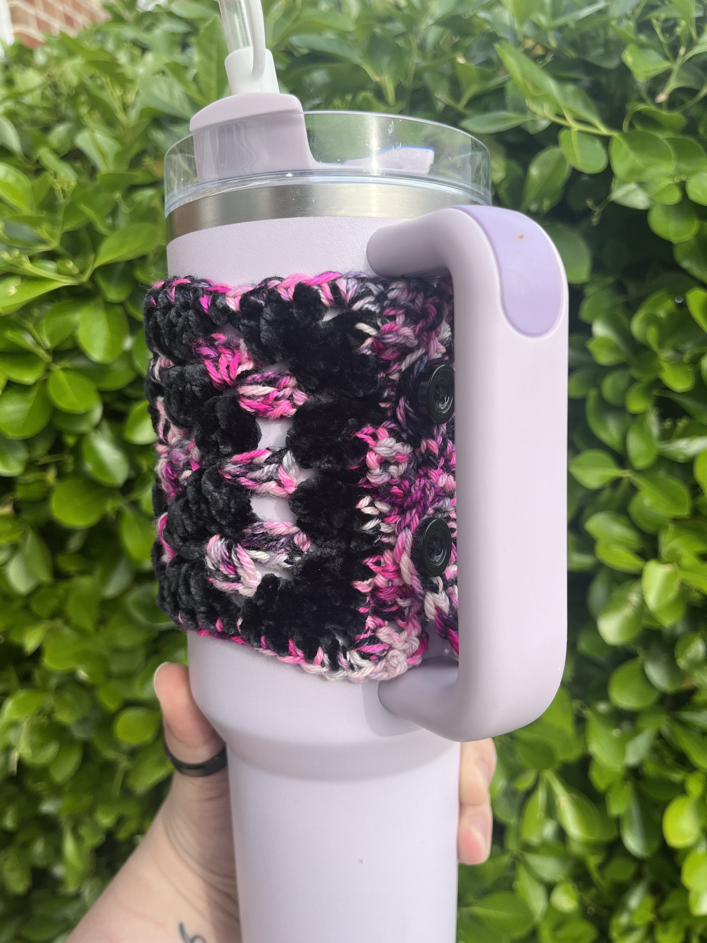 Velvet Cup Sleeve / Cozy / Coozie / Koozie Crochet Pattern - Stanley ...