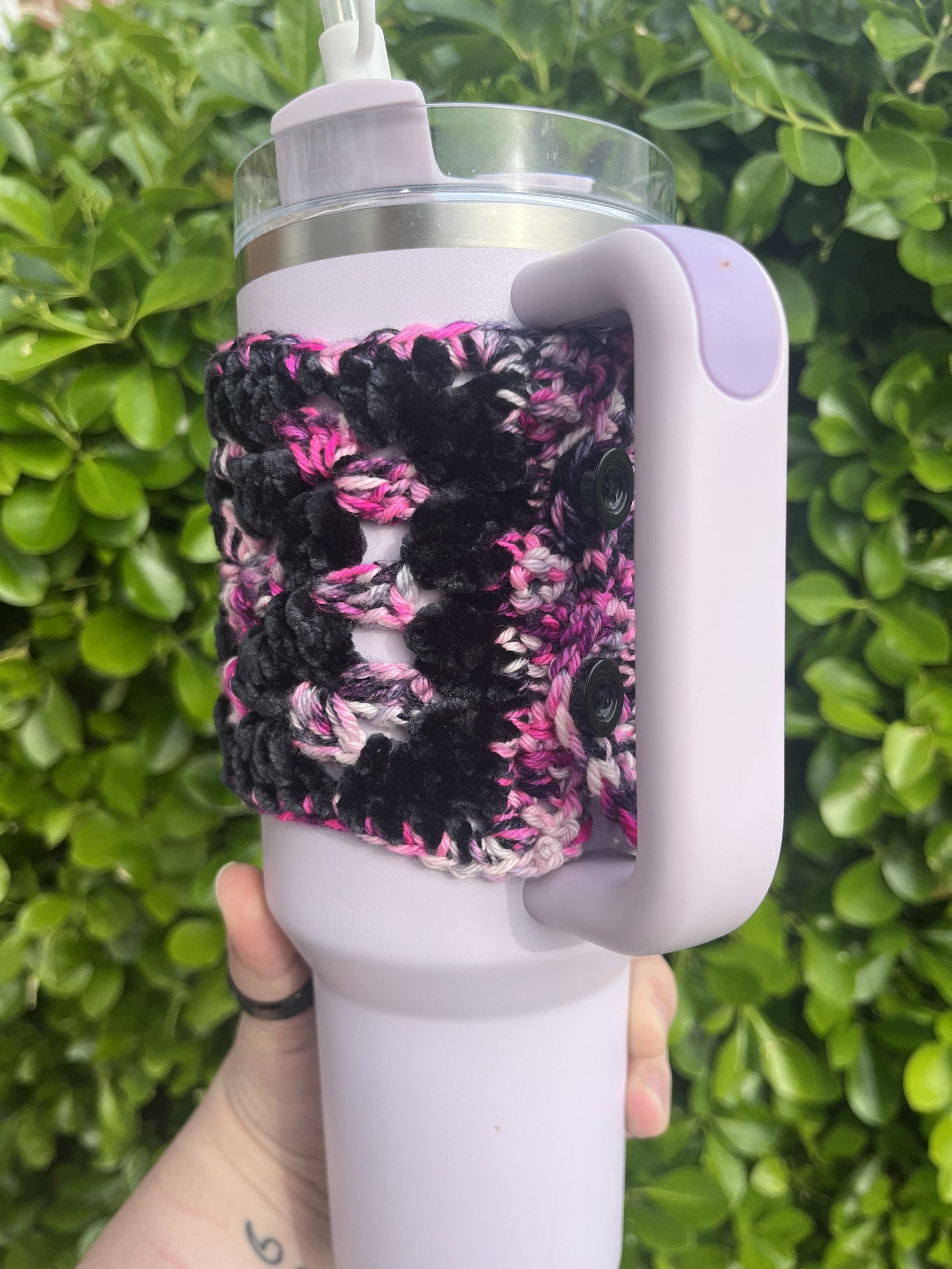 Velvet Cup Sleeve / Cozy / Coozie / Koozie Crochet Pattern - Stanley ...