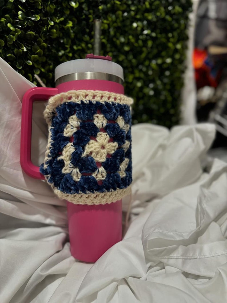 Velvet Cup Sleeve / Cozy / Coozie / Koozie Crochet Pattern - Stanley ...