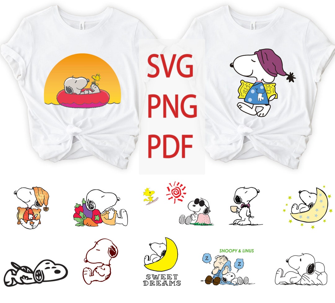 Snoopy Bundle Svg, Peanuts Vector, Clipart Snoopy, SVG File, PDF File ...