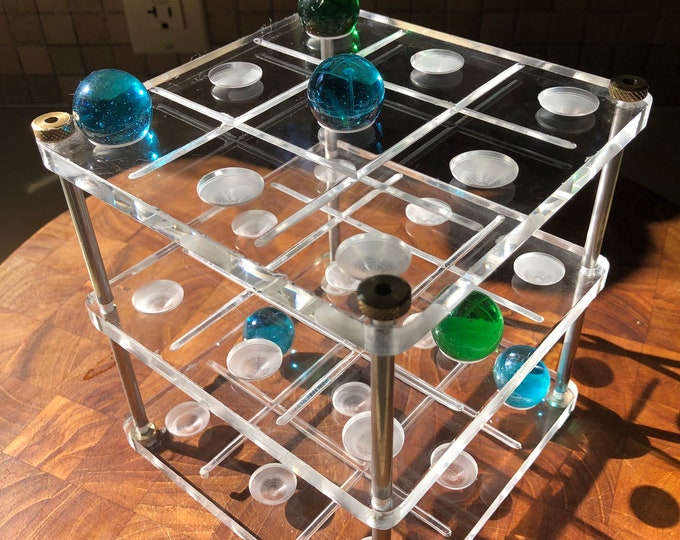 3-D Tic-tac-toe Game Set - Etsy