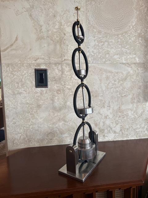 4-stage Vertical Pendulum Kinetic Sculpture - Etsy