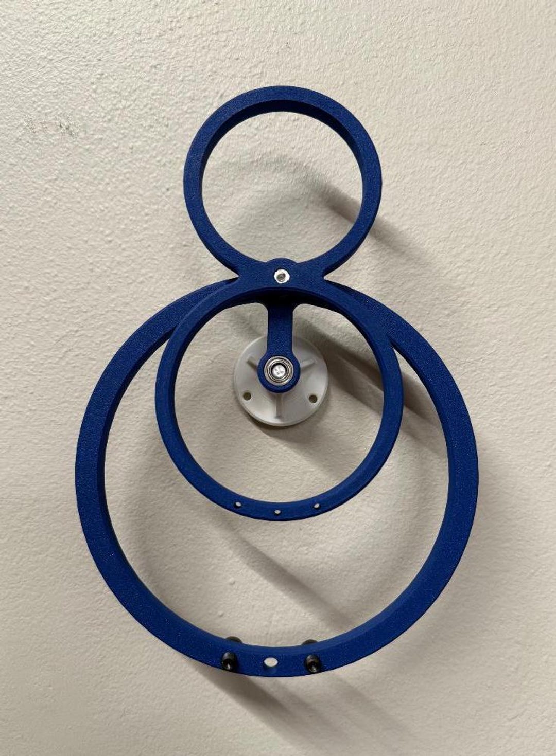 Wall Mounted "8-ball" Double Ring Pendulum - Etsy